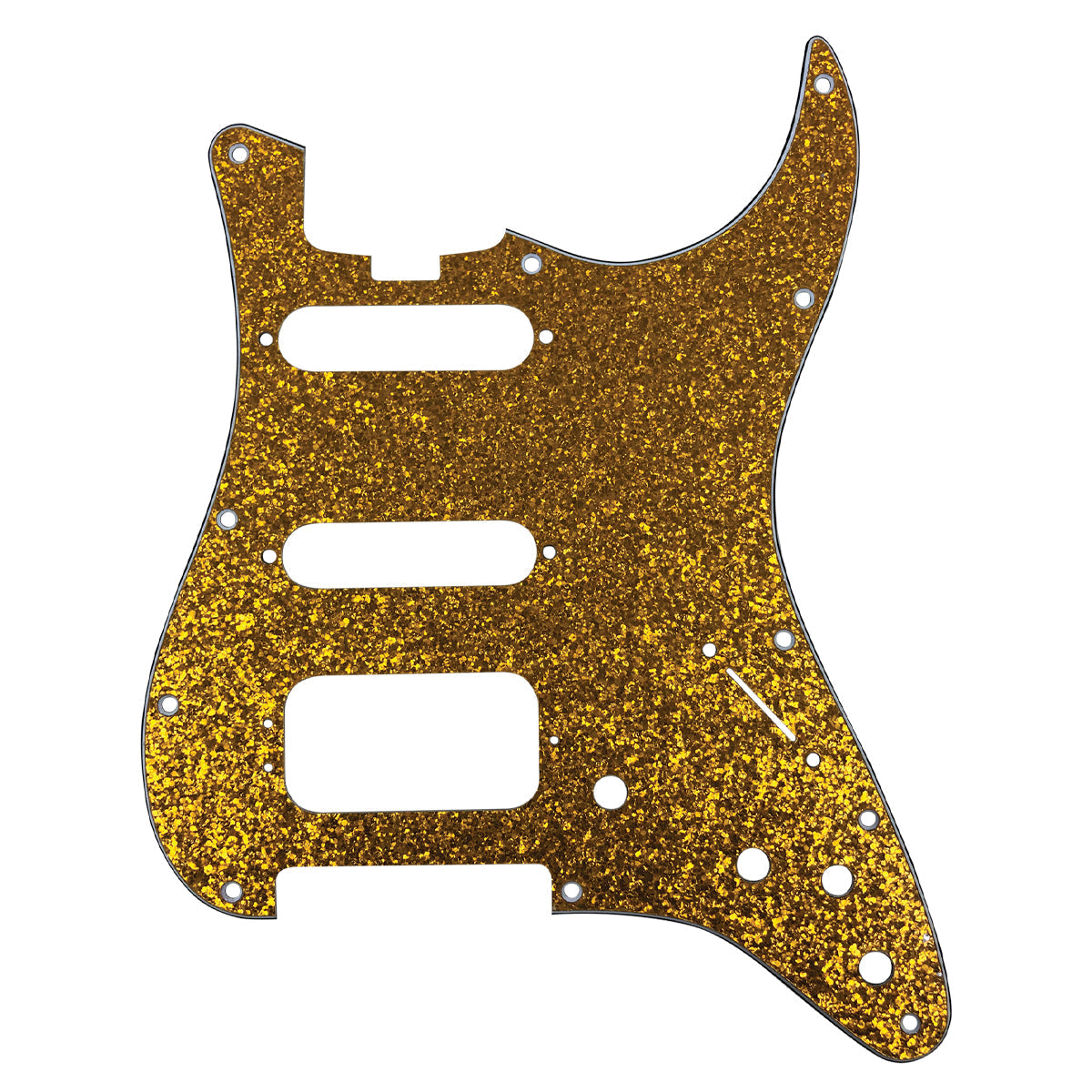 D'Andrea Scratchplate ~ HSS-Style ~ Gold Sparkle – JAS Musicals Limited