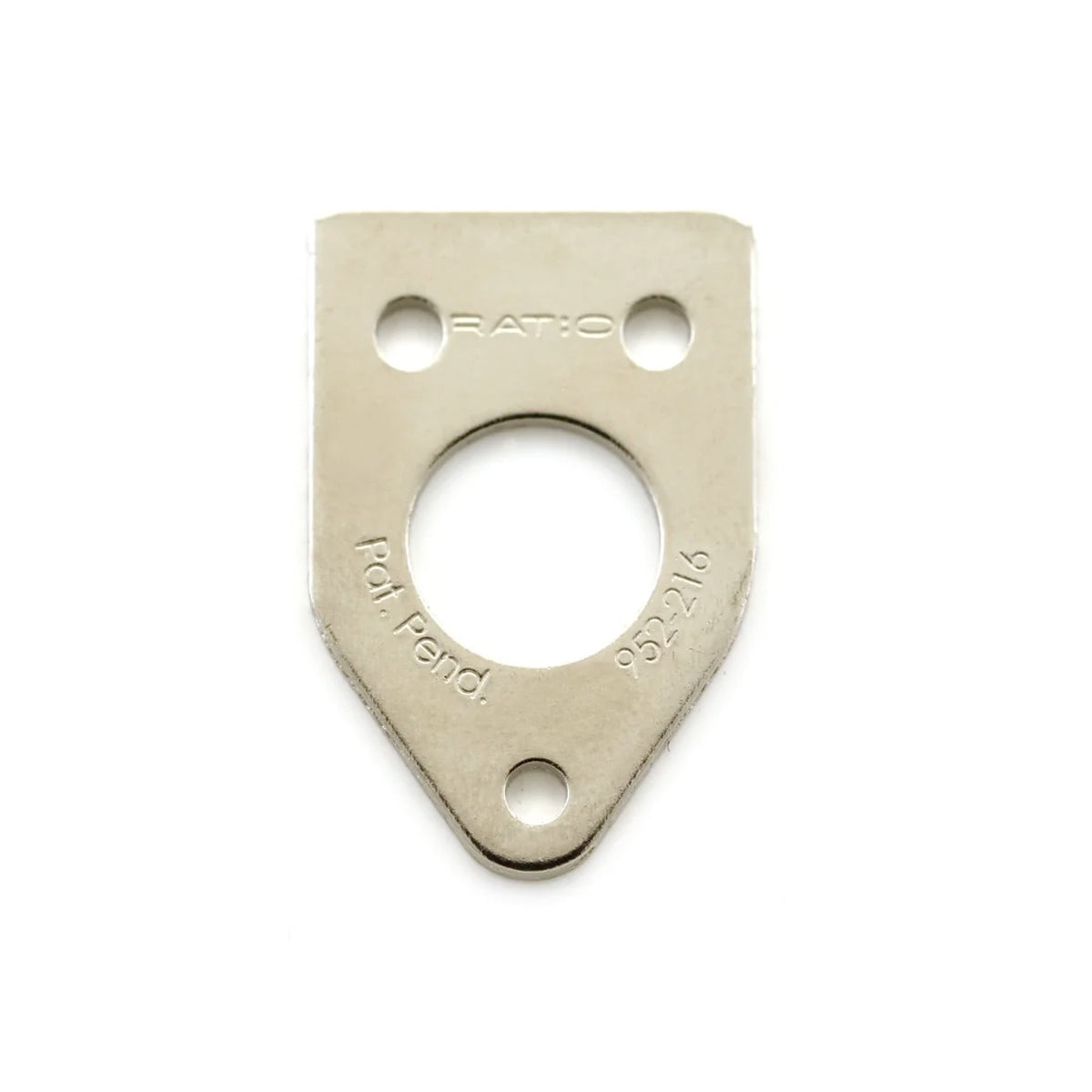 GraphTech Ratio Plate For 90 Degree Screw Hole ~ Nickel (1pc) – JAS ...