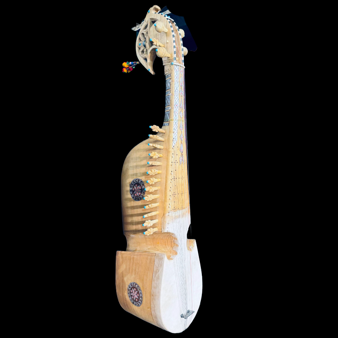 JAS Rabab half neck Inlayed| Afghan Rabab | Afghan Rabab and Cases| buy ...