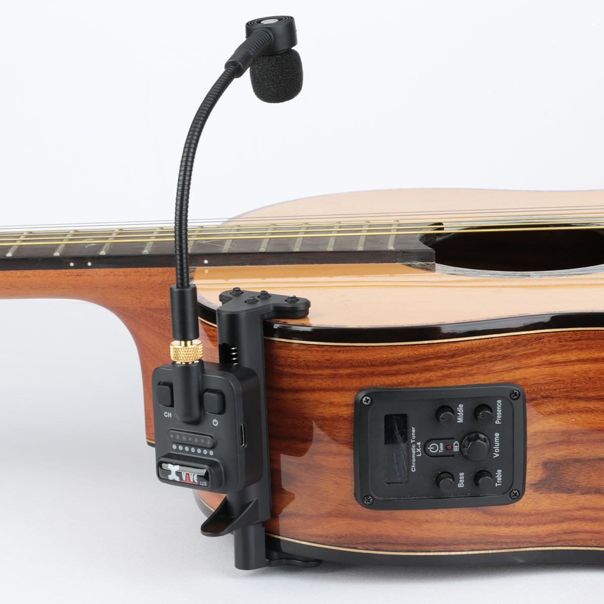 Xvive Wireless Acoustic Guitar System with Case – JAS Musicals Limited